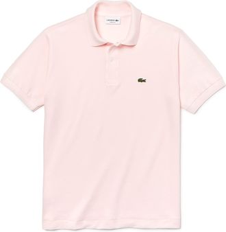 Lacoste Herren Basic Polo KURZARM-L1212-00, Hellrosa, XXL