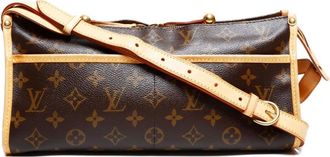 Louis Vuitton 2005 Popincourt Schultertasche - Braun