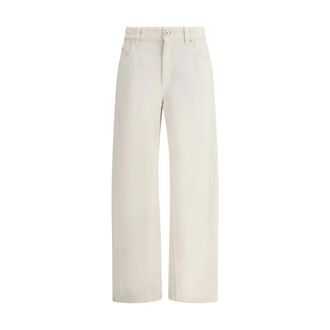 Brunello Cucinelli Klassische Five-Pocket Jeans - - Jeans - Damen - Wei&szlig; - M