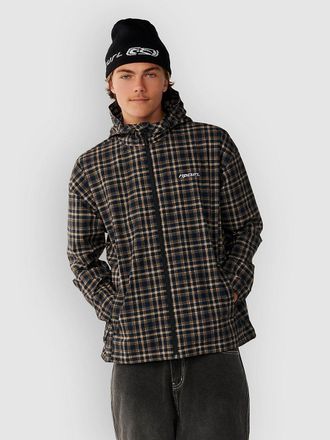 Rip Curl Archive Dwr Plaid Jacke dark navy
