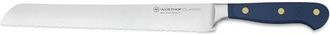 Wüsthof Classic Brotmesser 23 cm mit Präzisions-Doppelwellenschliff, Wild Blueberry (Blau), 9