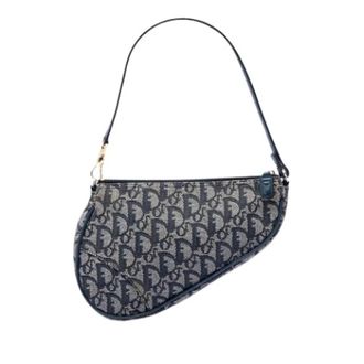 Dior Pre-owned Toile sacs-dior - Femme - Pre-owned - Bleu - Taille: ONE Size