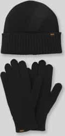 HUGO BOSS Handschuhe Kalipso_SET mit Logo-Detail im 2er-Pack