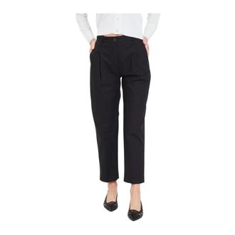 Nine In The Morning Hohe Taille Slim Blaue Hose - - Trousers - Damen - Schwarzk - W25
