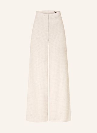 Windsor Windsor. Marlenehose Aus Boucl&eacute; beige