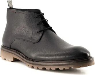 Floris Van Bommel Herren Schuhe schwarz Glattleder