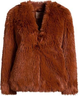 Twin-Set MANTEAUX - Moutons et fausses fourrures sur YOOX.COM