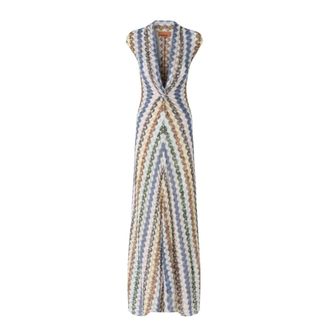 Missoni Robe longue - Femme - Robes - Multicolore - Taille: 38 FR