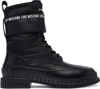 Love Moschino Schn&uuml;rschuhe LOVE MOSCHINO JA24053G1PIN100A Schwarz