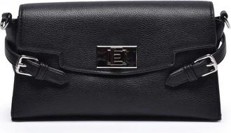 Ermanno Scervino Femme, Sacs, Noir, Taille: ONE Size Flap Bag Sally