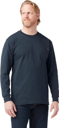 Dickies Herren Big & Tall Langarm-T-Shirt mit Rundhalsausschnitt, Dunkelmarineblau, Gr&ouml;&szlig;e XL/Tall, Dunkles Marineblau, XL