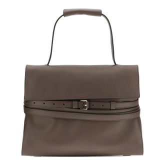 Moschino Femme, Sacs, Beige, Taille: ONE Size Borsa Nappa