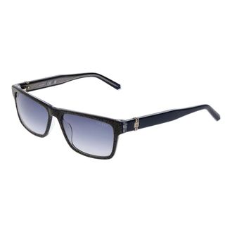 Guess Homme, Accessoires, Bleu, Taille: ONE Size Lunettes de soleil bleues pour hommes Style rectangulaire
