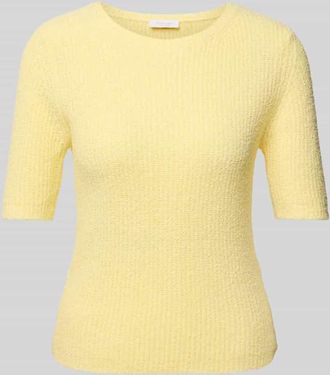 Rich & Royal Strickpullover mit 1/2-Ärmel