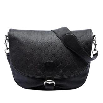 Gucci Pre-owned Vintage Umh&auml;ngetasche - - Pre-owned - Damen - Schwarzk - ONE SIZE