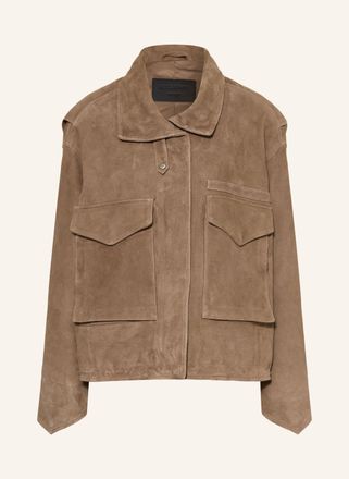 AllSaints Allsaints Lederjacke Clay braun