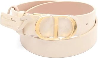 Dior ceinture Montaigne à design réversible (années 2020) - Tons neutres