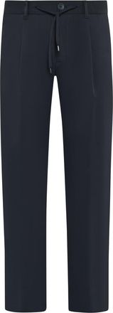 Herno Hose mit Bundfalte in