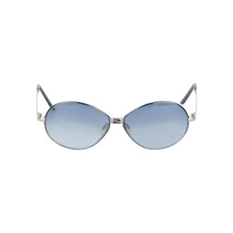 Fendi Pre-owned Metall sonnenbrillen - - Pre-owned - Damen - Blau - ONE SIZE