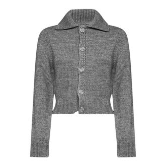 Maison Margiela Trompe LOeil Cardigan - - Knitwear - Damen - Grau - M