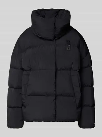 Blauer Wendejacke mit Steppn&auml;hten Modell ROSS