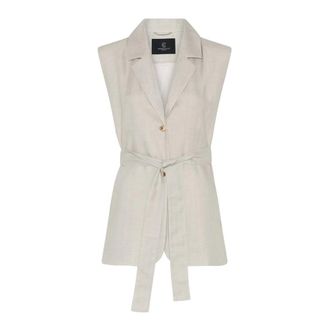 Bruuns Bazaar Aphandra BBEwe Weste - - Suits - Damen - Beige - S