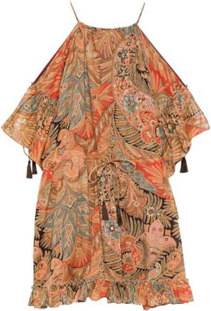 Etro Femme, Robes, Multicolore, Taille: 36 FR Mini-robe &agrave; motif cachemire