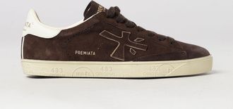 Premiata Steven Sneaker aus Kalbsleder mit kontrastierendem Logo