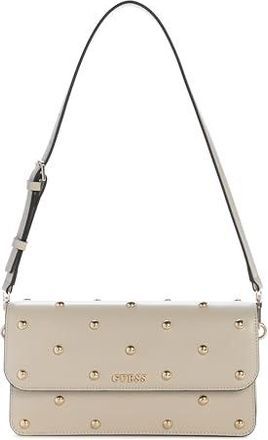 Guess sac &agrave; &eacute;paule bandouli&egrave;re Sadie Flap Shoulder Bag Light Taupe beige