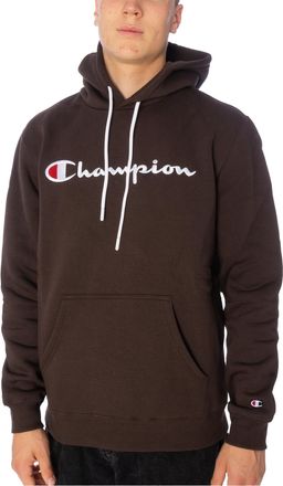 Champion Herren Legacy American Classics-Powerblend Fleece Kapuzenpullover, braun, XL