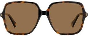 Polaroid Lunettes de soleil PLD 6219/S pour femme, Havana, taille 54