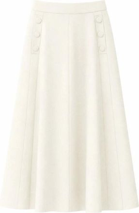 2-Biz Femme, Jupes, Blanc, Taille: 42 FR 1042 New Kitt Midi Skirt