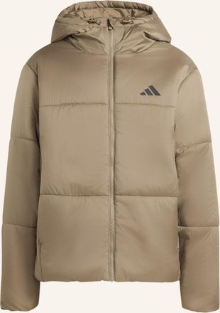 adidas Essentials Highloft Puffer Jacke, Isoliert beige
