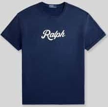 Polo Ralph Lauren Relaxed Fit T-Shirt aus reiner Baumwolle mit Label-Schriftzug