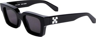 Off-white Schwarze quadratische Sonnenbrille - - Accessories - unisex - Schwarzk - 50 MM