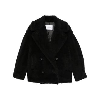 Max Mara Double-Breasted Coats - - Jackets - Damen - Schwarzk - S
