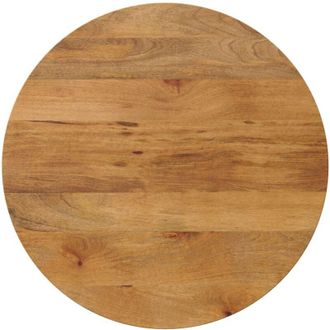 vidaXL Vidaxl - Dessus de table &oslash; 80x2,5 cm rond bois de manguier massif