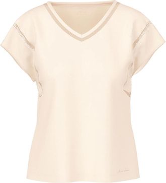Marc Cain Femme, Tops, Blanc, Taille: 40 FR AC 48.57 J14 T-Shirt