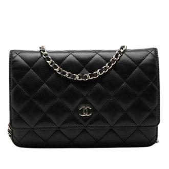 Chanel Pre-owned Wallet on Chain - - Pre-owned - Damen - Schwarzk - ONE SIZE