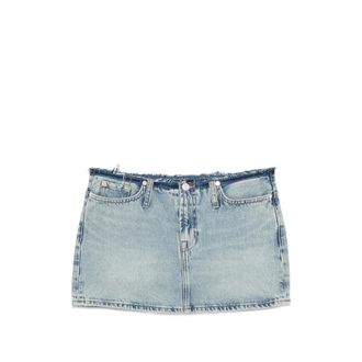 7 For All Mankind Damen, R&ouml;cke, Blau, W25Gr&ouml;&szlig;e