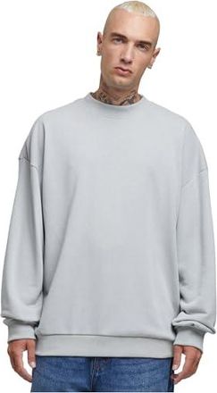 Urban Classics Tb014e-crewneck Sweatshirt Maillot de survêtement, Lightasphalte, S Homme