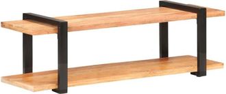 vidaXL Meuble tv 130x40x40 cm Bois dacacia solide