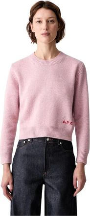 A.P.C. A.p.c., Damen, Strickwaren, Rosa, SGr&ouml;&szlig;e