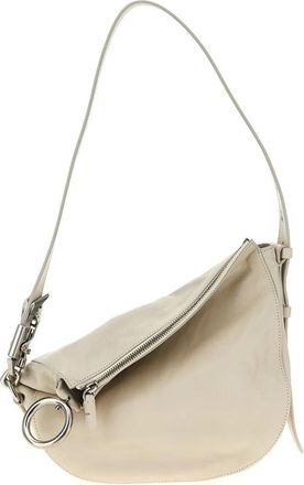 Burberry Hobo Bags - Knight Small Shoulder Bag - Gr. unisize - in Beige - f&uuml;r Damen