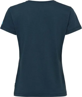 Vaude T-Shirt Womens Cyclist T-Shirt V (1-tlg) atmungsaktives und schnelltrocknendes Radshirt
