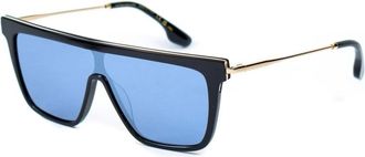 Victoria Beckham Femme, Accessoires, Noir, Taille: ONE Size Acetate Square Frame Lunettes de soleil