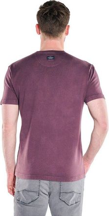 Engbers T-Shirt Herren Rundhals T-Shirt mit Logo, Bordeaux
