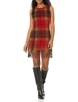 Desigual Womens Vest_ELSA, 3007 Burgundy Casual Dress, Red, L