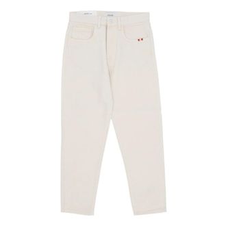 Amish Schmale Passform Wei&szlig;e Herren Jeans - - Jeans - Herren - Wei&szlig; - W36