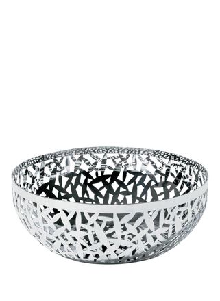 Alessi Obstschale Cactus silber
